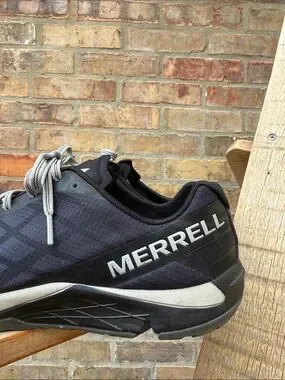 Merrell | Shoes | Merrell Bare Access Flex Men Size 15 Black Minimalist ...
